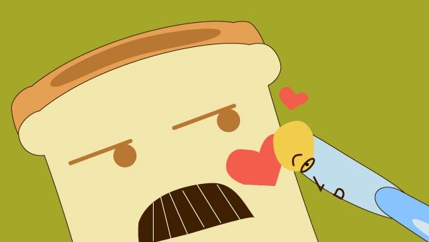 1. to butter sb up/to butter up sb 巴結某人／釋出善意給某人，希望得到有利的回應